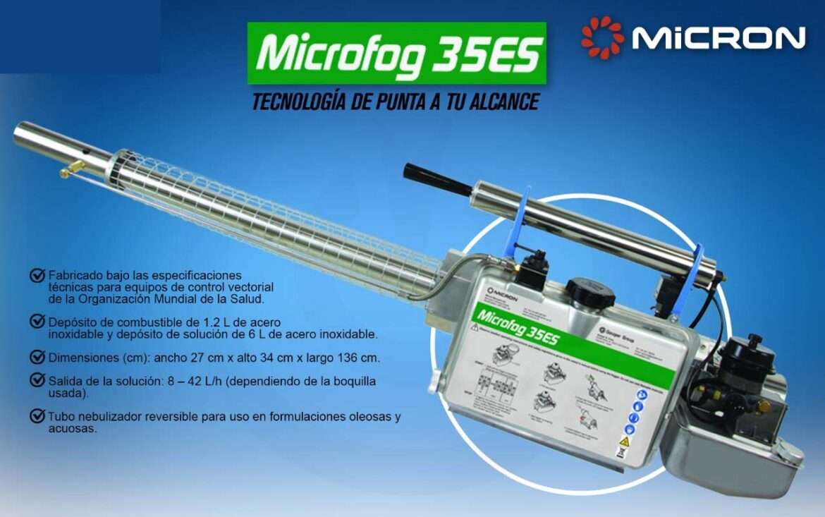 MICROFOG 35ES – TERMONEBULIZADOR USO PROFESIONAL – Fumix